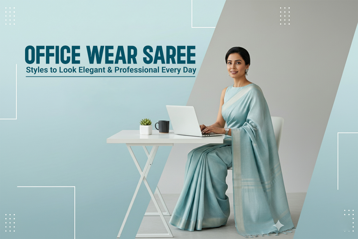 Top 10 Office Wear Saree Styles to Look Elegant & Professional Every ...